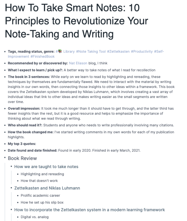 Book Review – How to Take Smart Notes by Sönke Ahrens – Chortles and ...